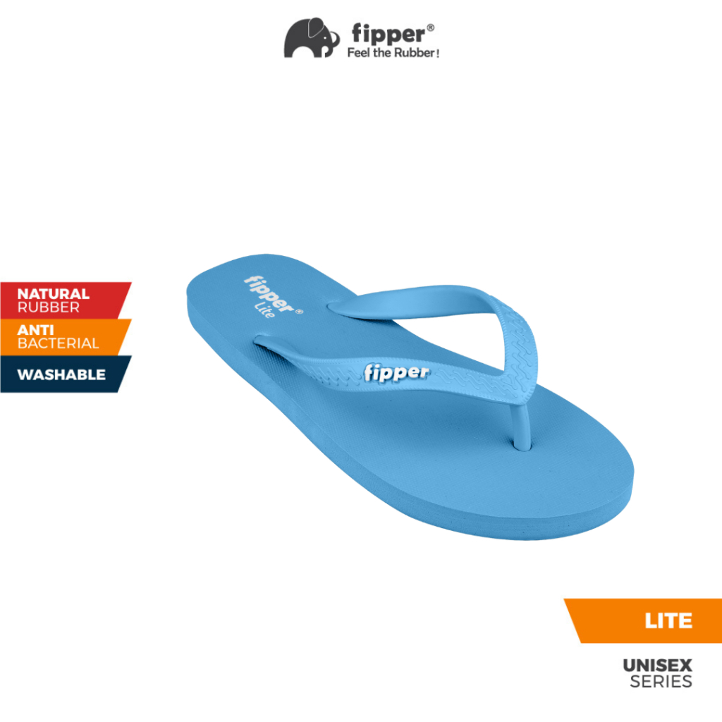 Fipper Slipper Lite for Unisex - Blue Sky | Shopee Malaysia