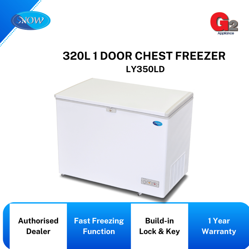 SNOW (AUTHORISED DEALER)CHEST FREEZER 320L [LY350LD]-SNOW WARRANTY ...