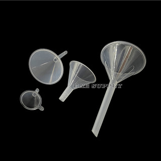 Plastic Funnel 75 90 100 120 150mm Filter Funnel For Lab Use Perfume ...