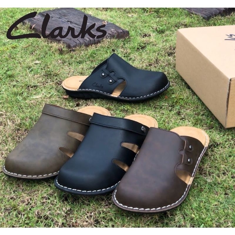 Clarks Leather Shoe, Pure Leather, Ship in 24hour, Tapak Jahit, Clarks ...