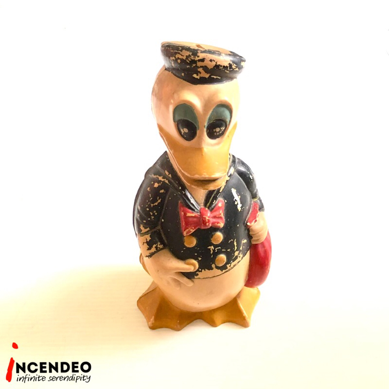 Vintage The Chartered Bank Disney Donald Duck Coin Bank | Shopee Malaysia