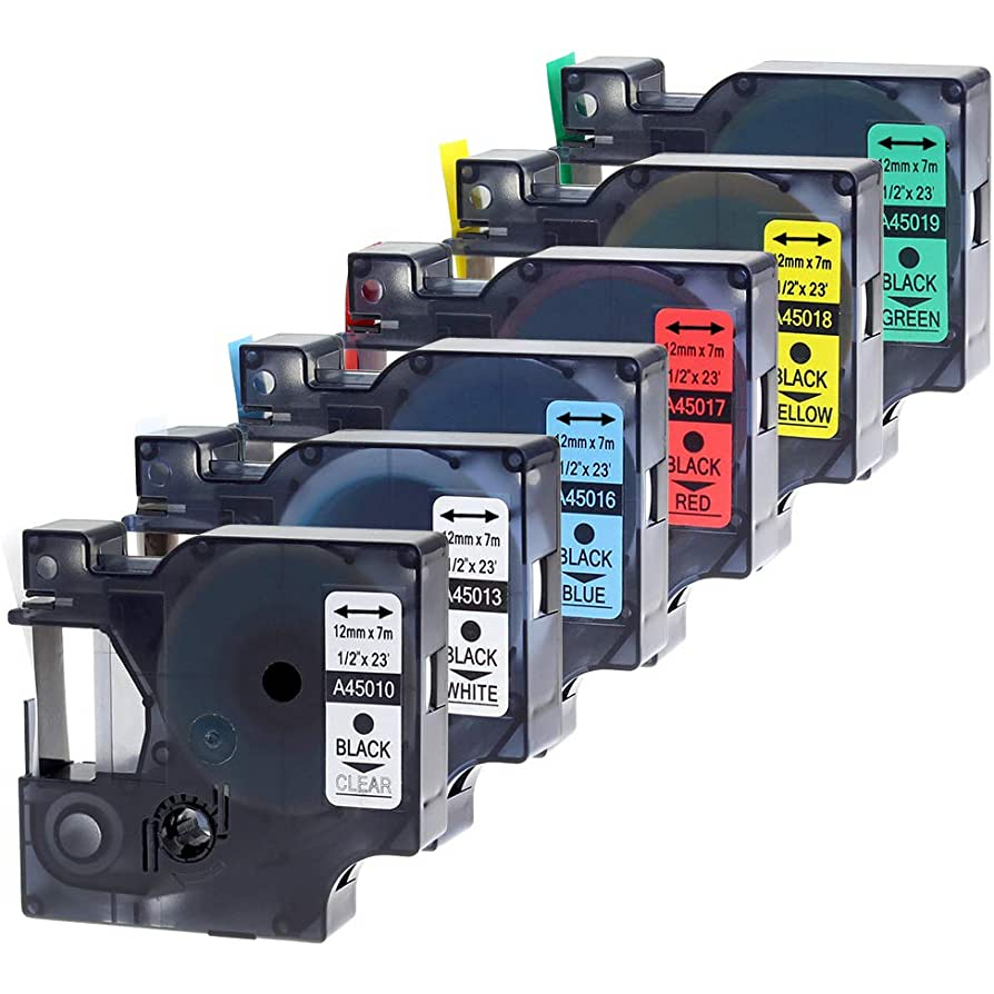 (*ORIGINAL*) DYMO D1 LABEL CASSETTES (12mm x 7m) | Shopee Malaysia