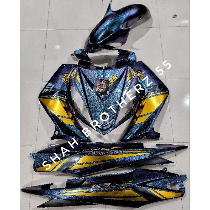 COVERSET 135 LC V1 PURPLE CHAMELEON GOLD CHROME 3D SE CUSTOM🔥 | Shopee ...