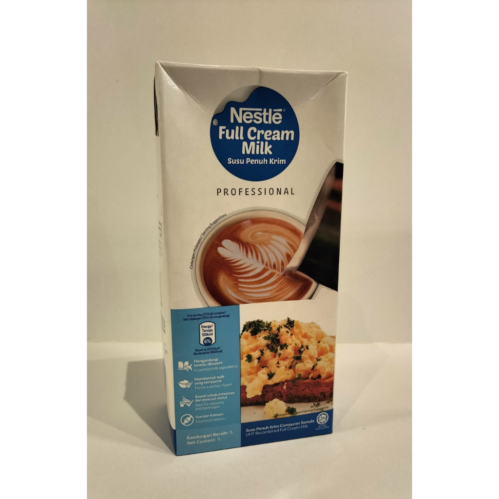NESTLE UHT Susu Penuh Krim / UHT Full Cream Milk 1L | Shopee Malaysia