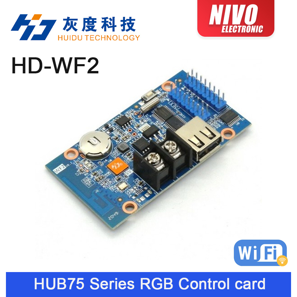 Huidu WF2 LED CONTROL CARD USB + wifi Full Color Led Control Card With ...