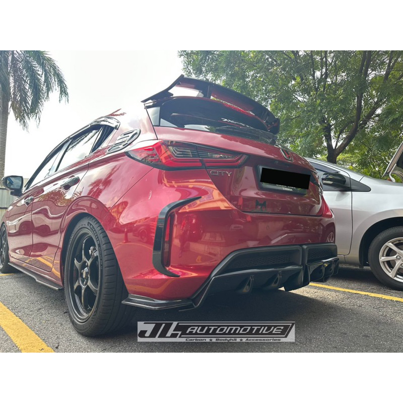 Honda city hatchback Rs Diffuser (For Rs Bumper fitting only) | Shopee ...