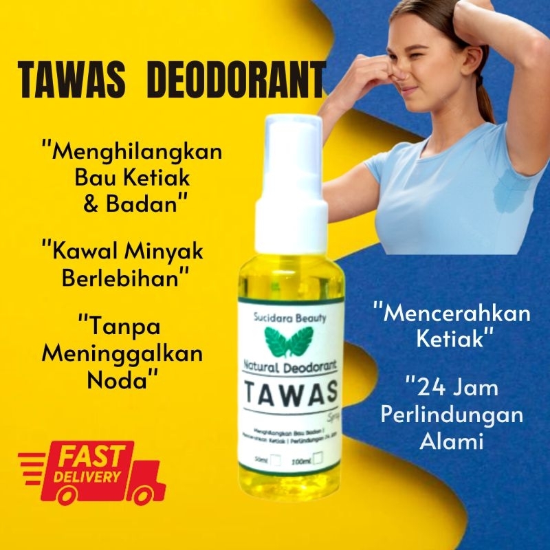 Dropship 💥 Spray Tawas ASLI utk Ketiak Putih/Berbau 💥 Deodorant Tawas ...