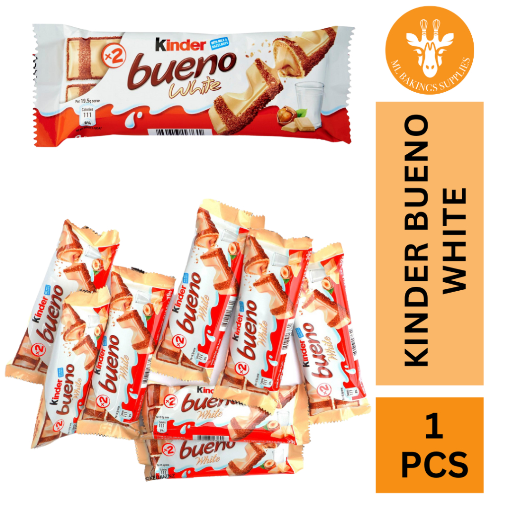 [READY STOCK] KINDER BUENO white chocolate 39g/ Gift Box Chocolate ...