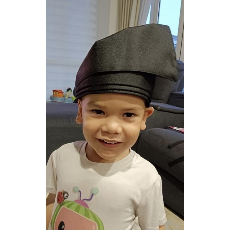 Tanjak Instant Hitam 3 Layer / 3 Tingkat Kids dan Dewasa, Setanjak ...