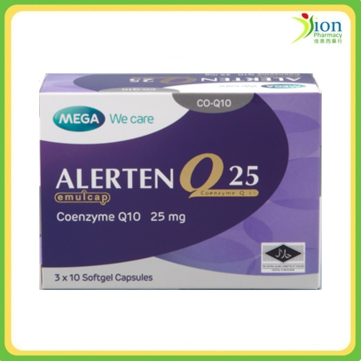 BIO-LIFE MEGA ALERTEN Q25 (COENZYME Q10) 30S | Shopee Malaysia