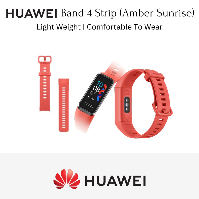 🚚READY STOCK🚚 Huawei Band 4 Strap | Amber Sunrise | Shopee Malaysia
