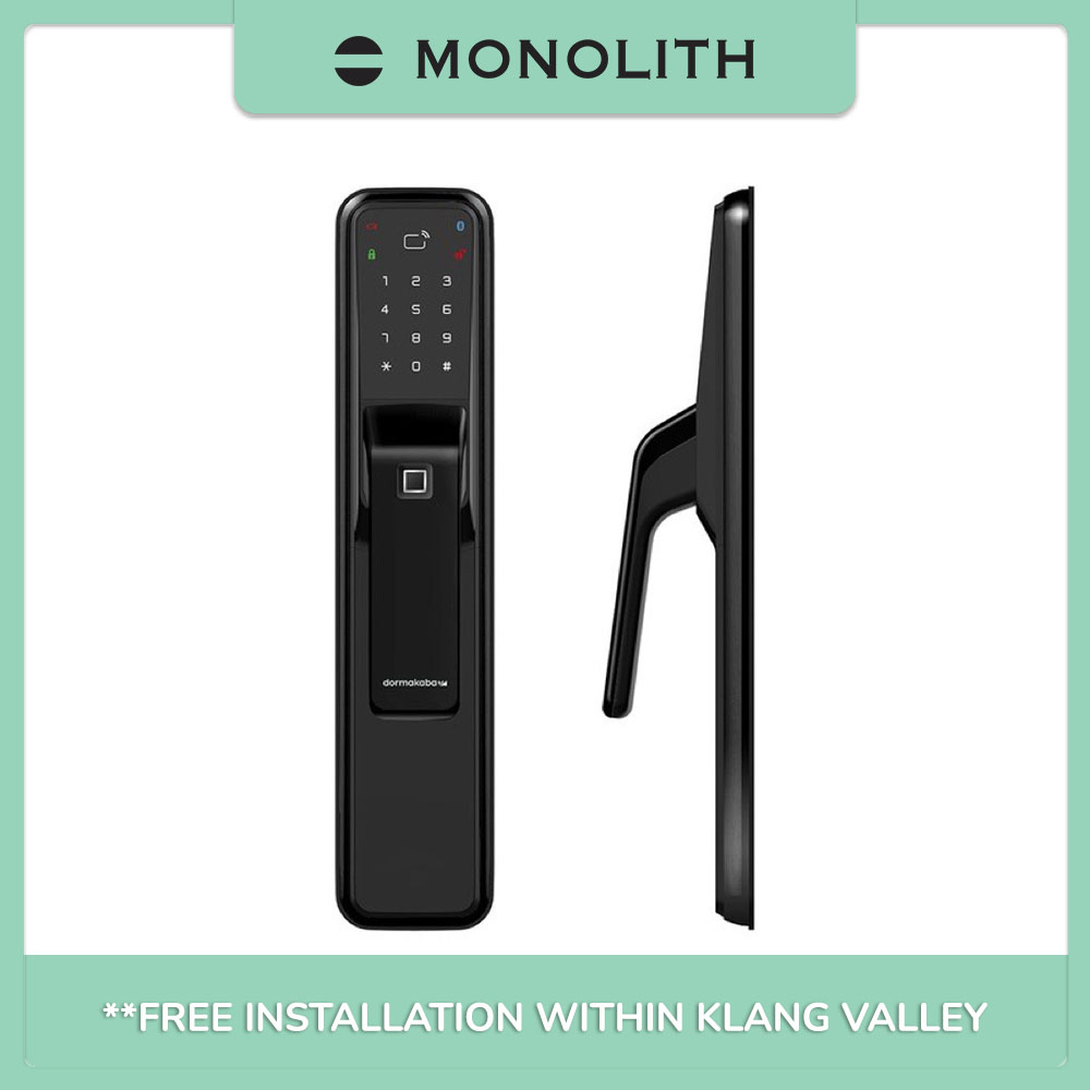 Dormakaba Smart Digital Door Lock DP850 Black - Winstar Dormakaba ...