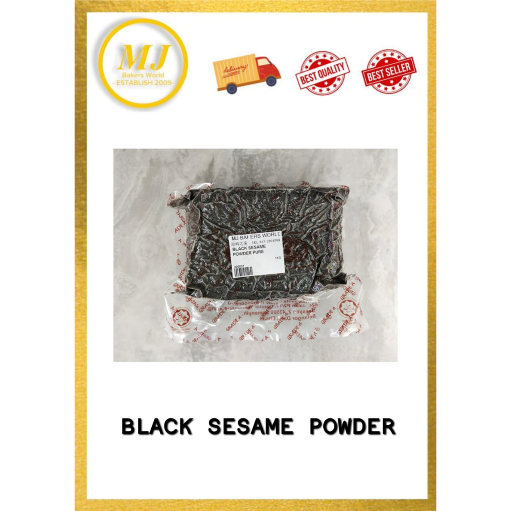Black Sesame Powder Pure 1KG,500G,250G | Shopee Malaysia