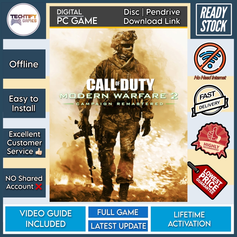 [PC Game] Call of Duty Modern Warfare 2 Campaign Remastered - Offline ...