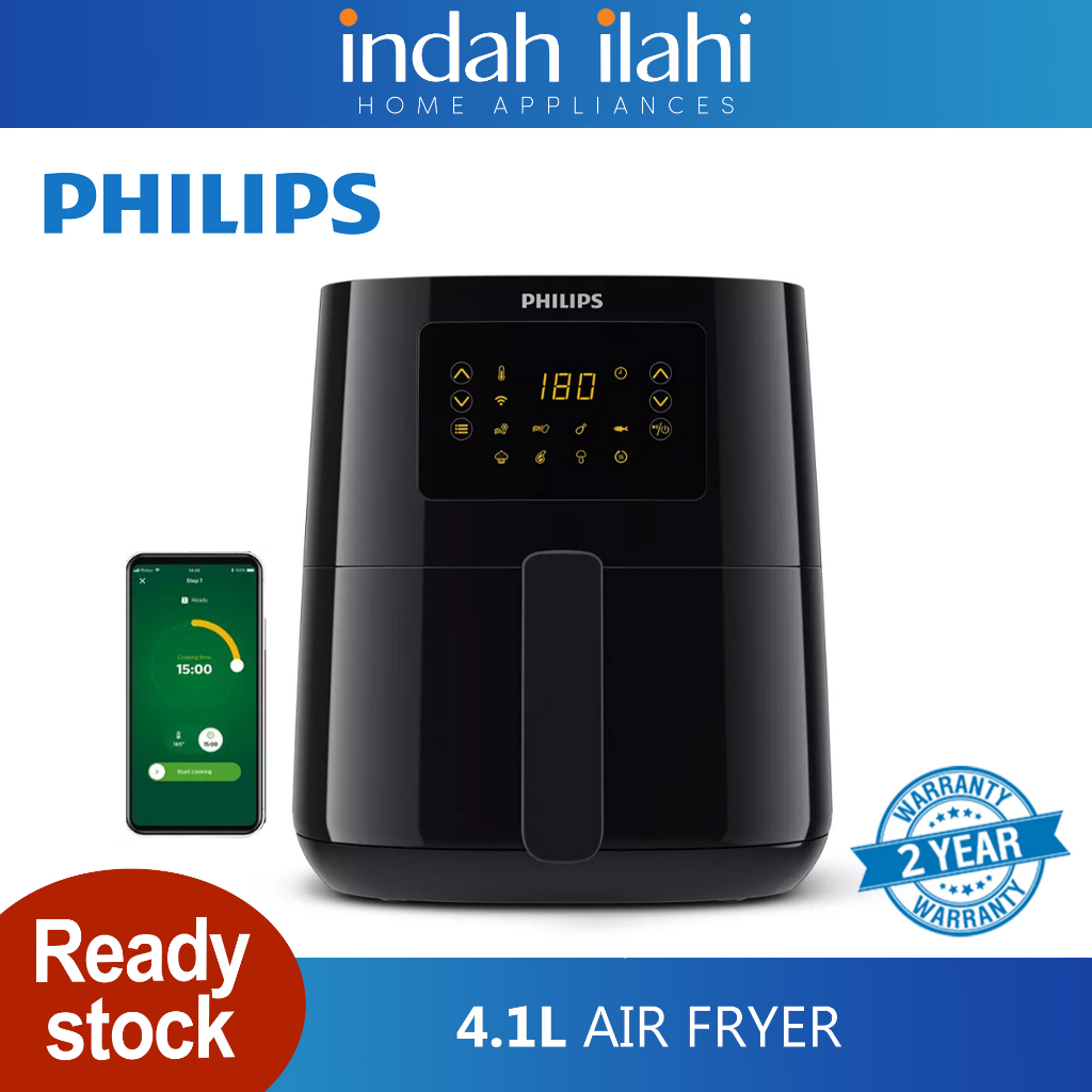 Philips 4.1L Digital Airfryer HD9255/90 HD9255 | Shopee Malaysia