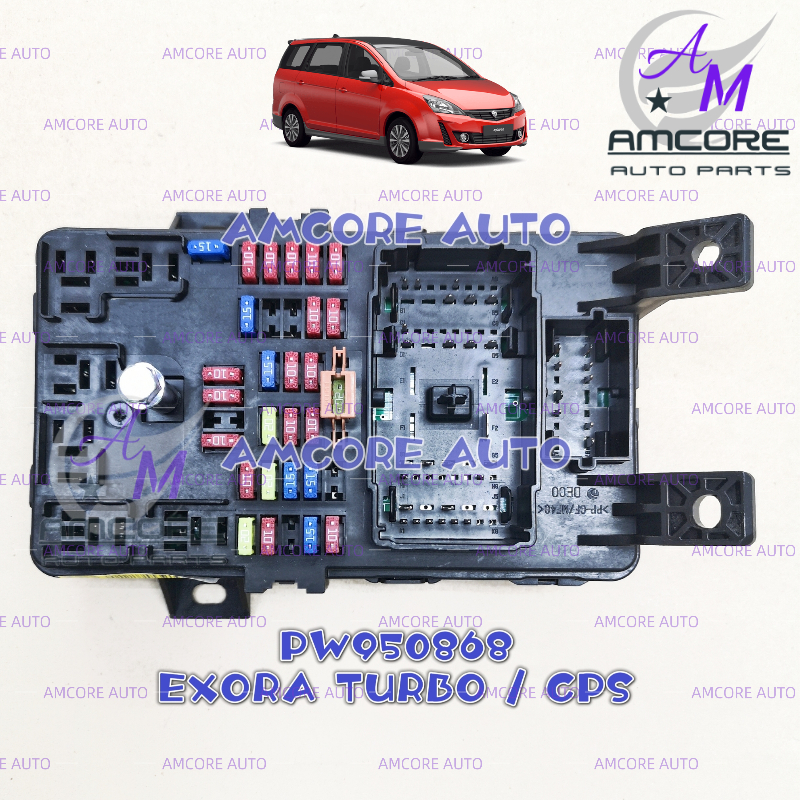 EXORA CPS / TURBO - FUSE BOX ASSY / INNER FUSE BOX PW950868 | Shopee ...