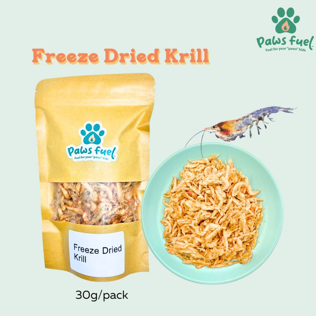 Pawsfuel Freeze Dried Krill Pet Snack Pet Treat Cat Snack Cat Treat Dog ...