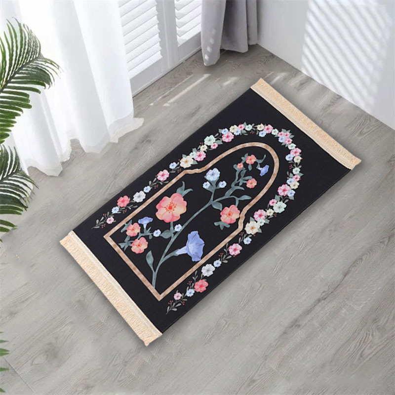 New Design Sejadah Soft Velvet Murah Plain Prayer Mat Sajadah Lembut ...
