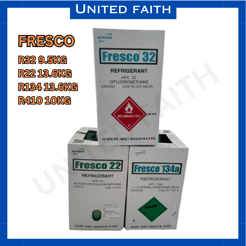 FRESCO /JH/ ICELOONG/ SOLCHEM/DEWPOINT Refrigerant Gas R32 R410 R22 R134 | Shopee Malaysia