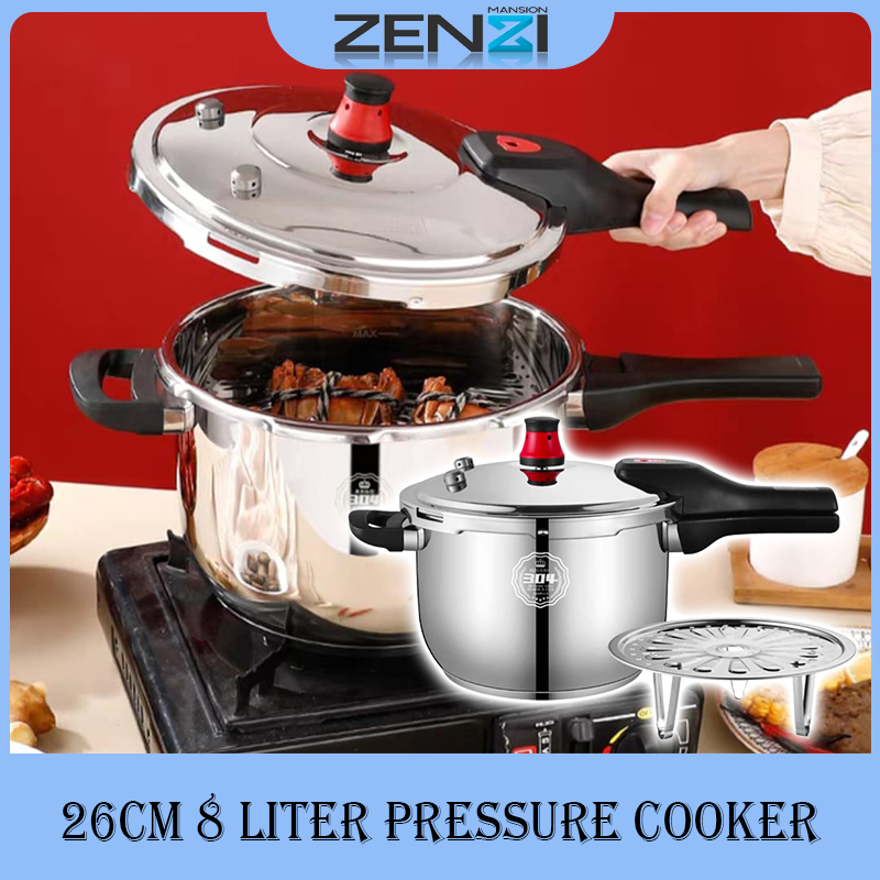 24/26/30/32CM High Quality 304 stainless steel Pressure Cooker / Pemasak Tekanan Keluli Tahan ...