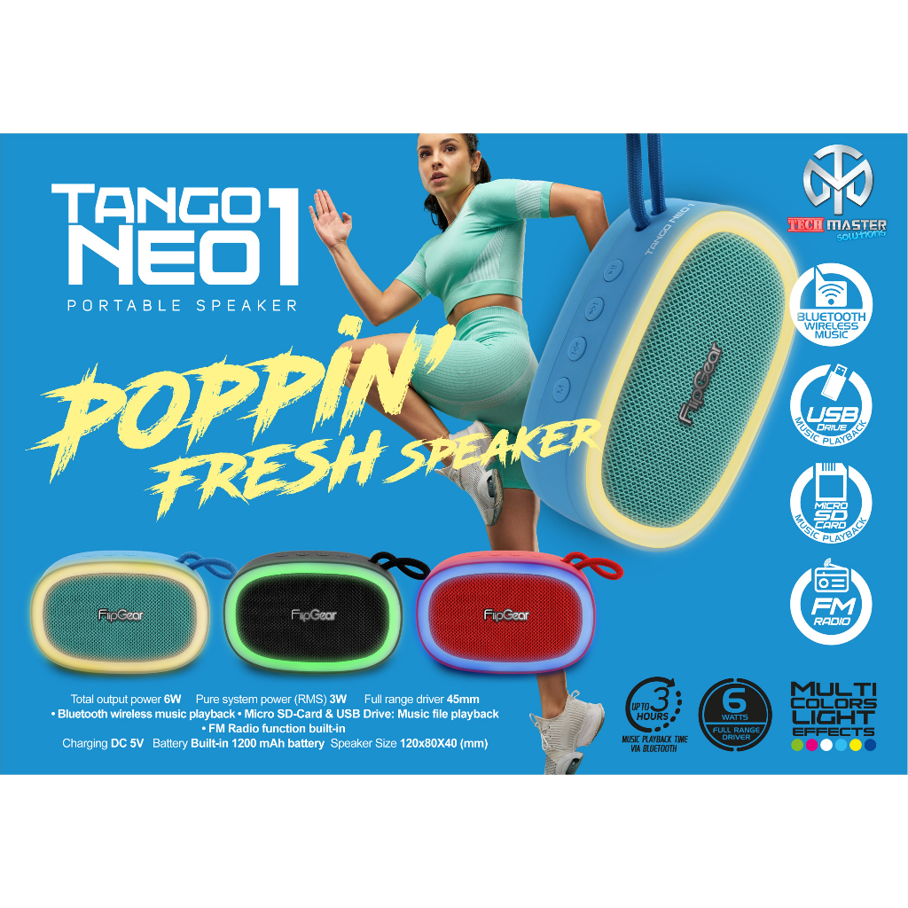VINNFIER Tango Neo 1 Portable Speaker | Shopee Malaysia