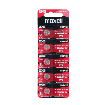 Maxell [SR626SW] Silver Oxide Micro Battery (1pcs/5pcs) | Shopee Malaysia