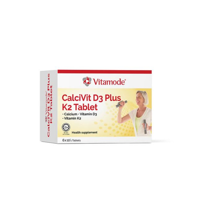 Vitamode CalciVit D3 Plus K2 Tablet 60's | Shopee Malaysia