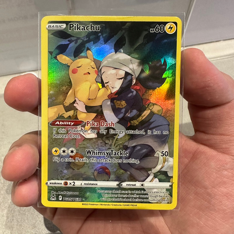 Pikachu TG05/TG30 from Pokemon Lost Origin Pack | Shopee Malaysia