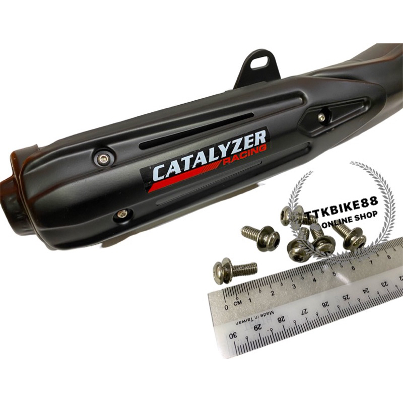 LC135 V1 V2 Y15ZR MUFFLER EXHAUST COVER SCREW MUFFLER CAP SCREW STEEL ...