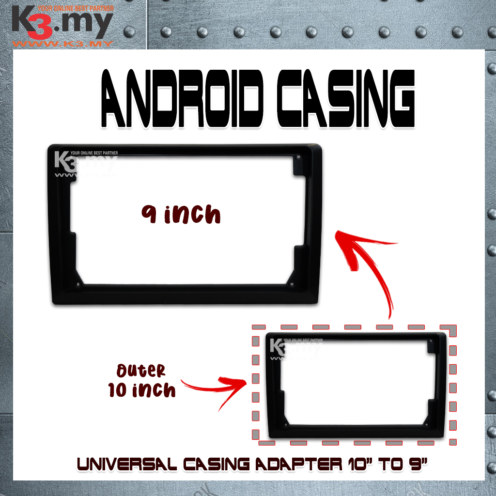 Universal Casing Android Big to Small 10 Inch to 9 Inch Android Adaptor ...