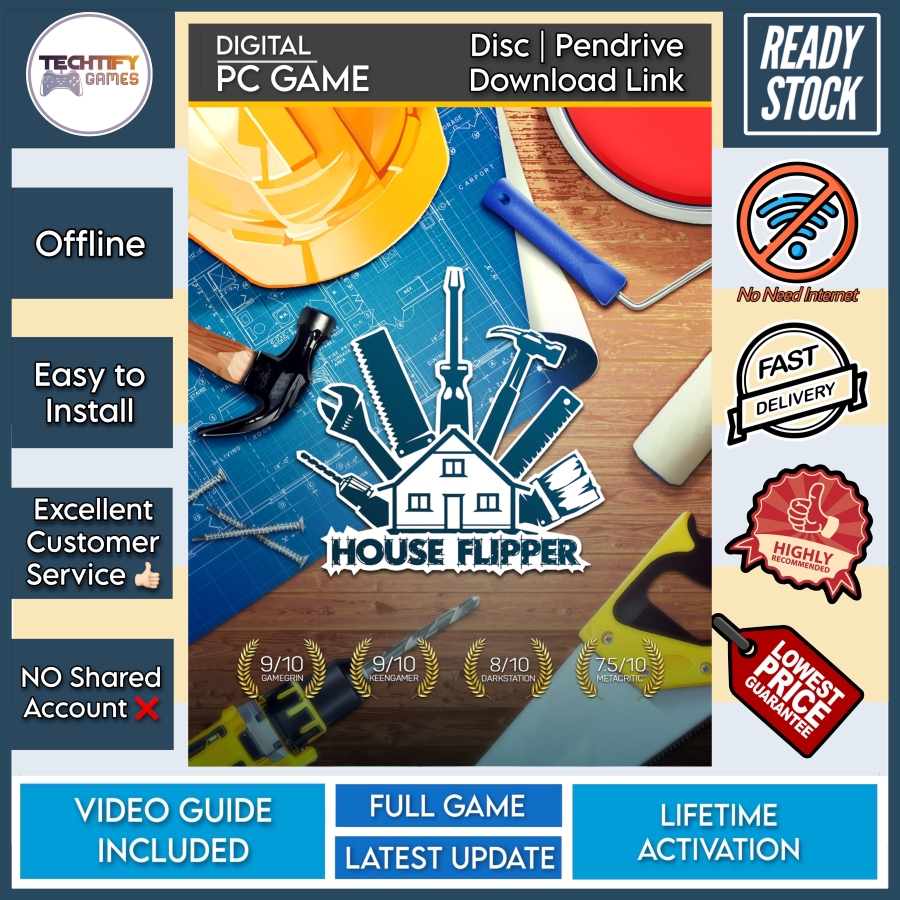 [PC Game] House Flipper (v1.23 + New DLC: Farm) - Offline [Disc ...