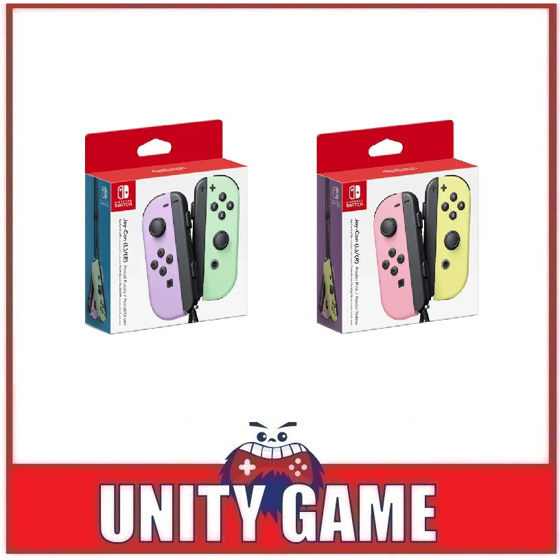 Nintendo Switch Original Joy Con Joy-Con Joy-con Controller - Pastel ...