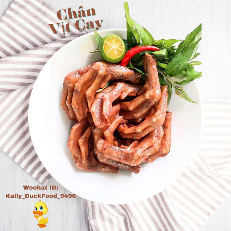 Spicy Duck Feet, Home made cooked with 20 traditional herbs | Shopee ...