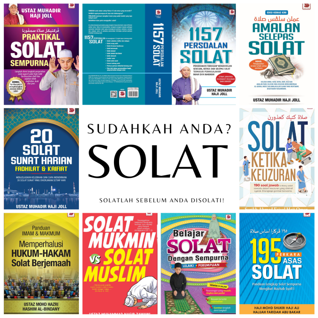 Buku Solat Amalan Selepas Solat Yang Sempurna Ustaz Muhadir | Shopee ...