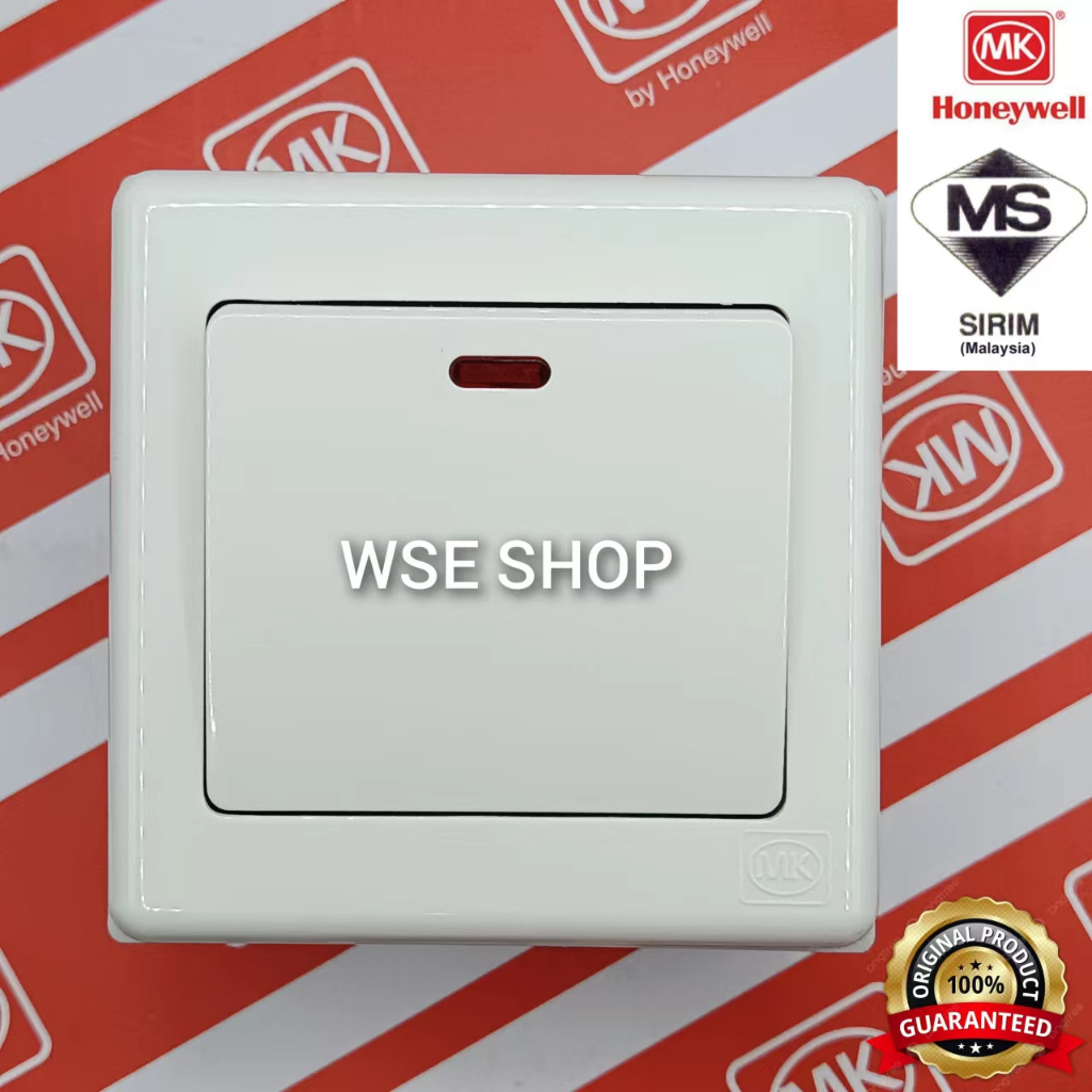 E4787N MK 20A DP Switch with Neon (Water Heater Air Cond Switch) | Shopee Malaysia