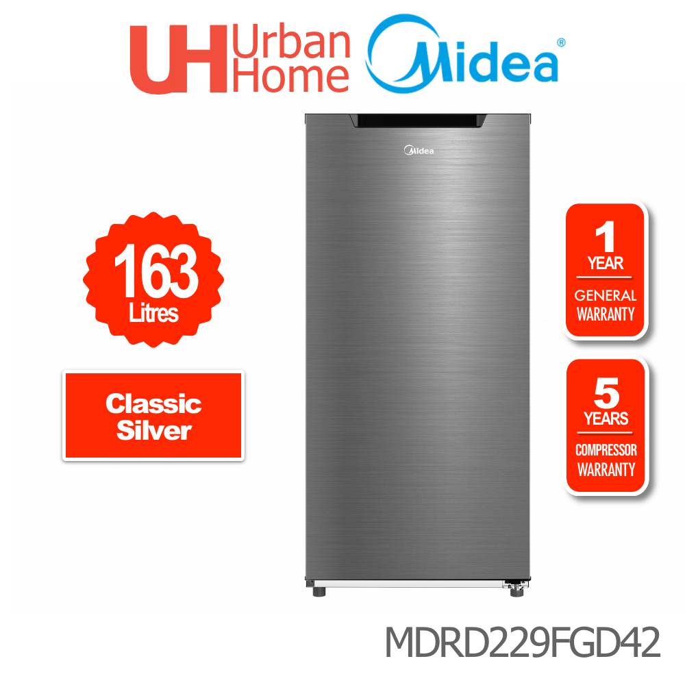 Midea Single Door Refrigerator Small Fridge (163L) MDRD229FGD42MY / MDRD229 | Shopee Malaysia