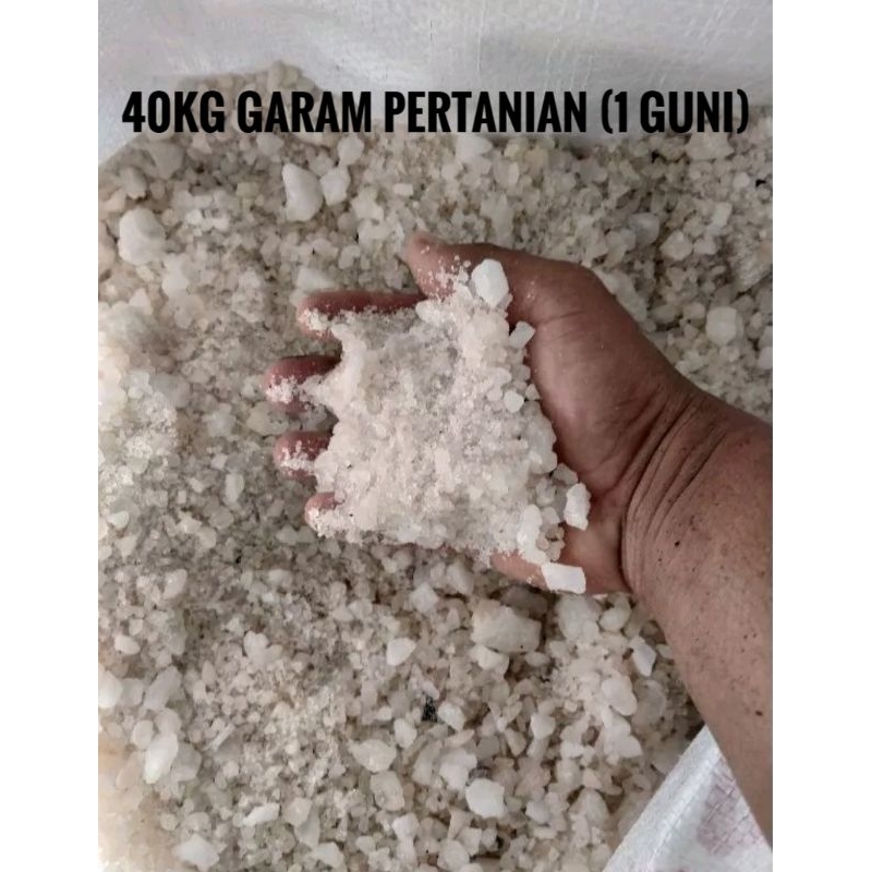 35 kg GARAM PERTANIAN GARAM KOTOR (TUMBUHAN DAN HAIWAN) KUALITI ...