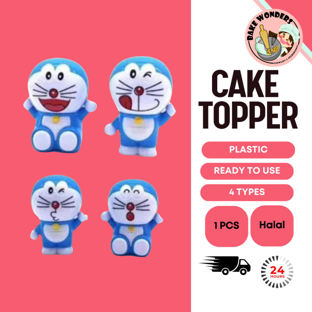 Doraemon Toy Cake Deco/Doraemon Toy/Doraemon Theme/Doraemon Cake ...