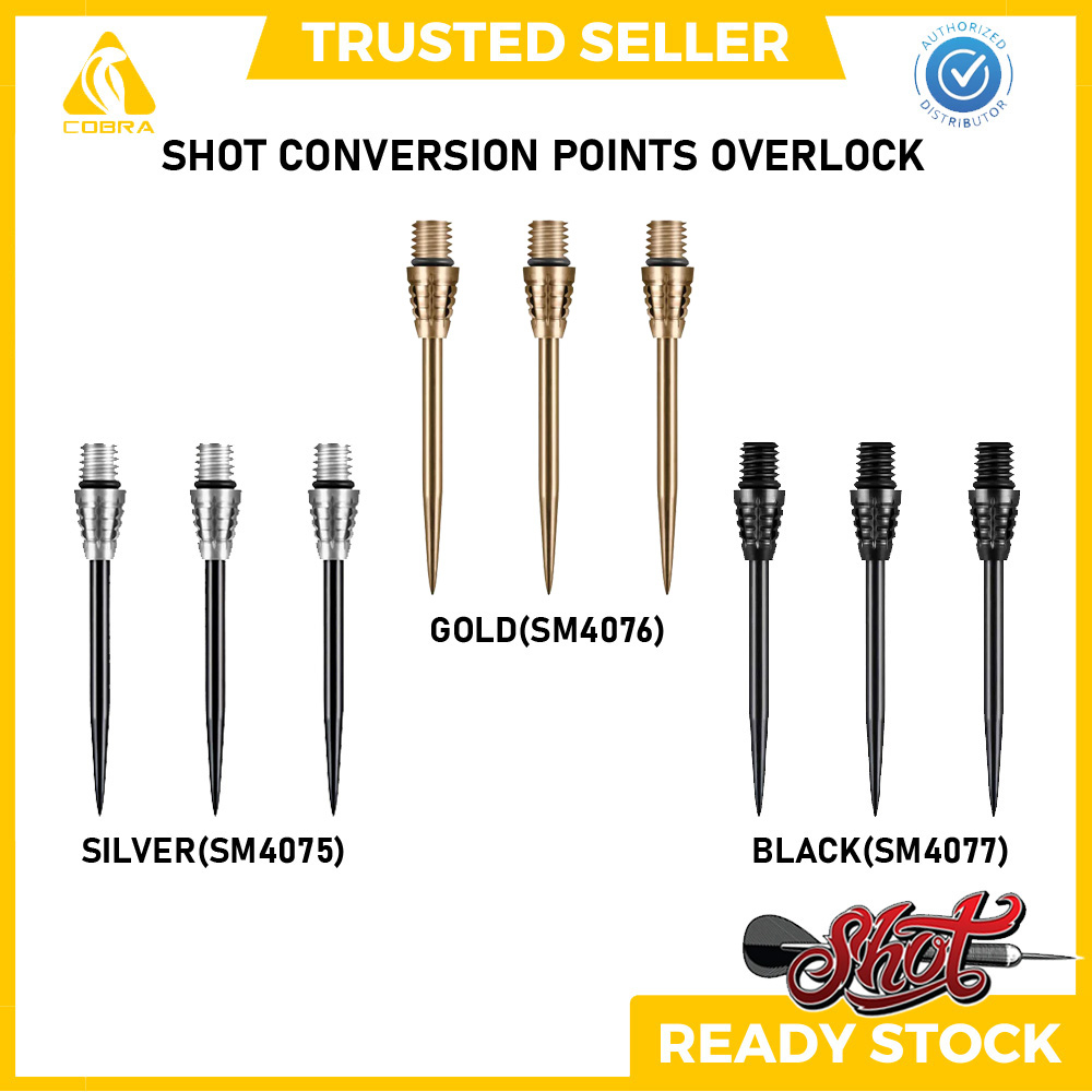 SHOT Darts OVERLOCK Conversion Point | Shopee Malaysia