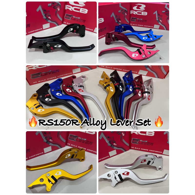 ME BIKERS ORIGINAL RCB RS150 RSX150 WINNER BELANG Alloy Level Set (E+ ...