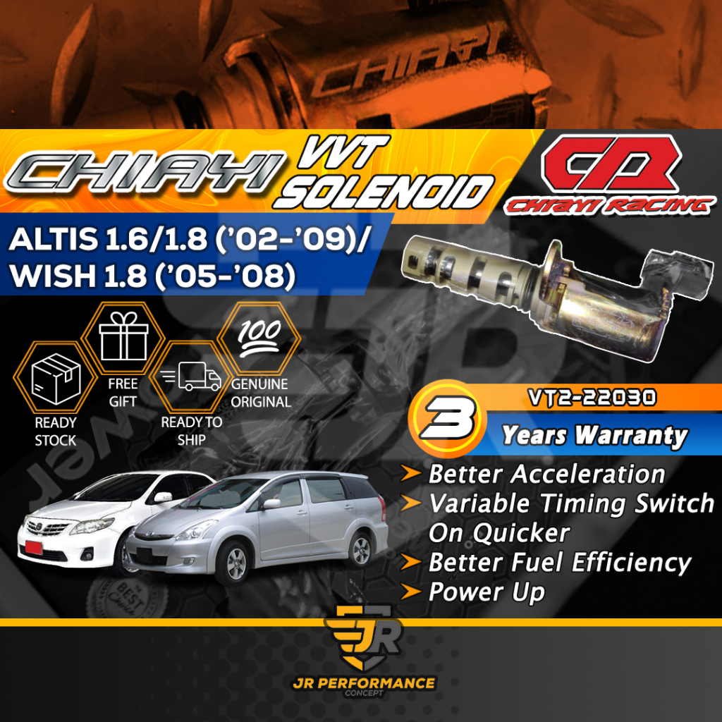 Chiayi Racing Oil Control VVT VVTI Timing Sensor Solenoid Valve Toyota ...