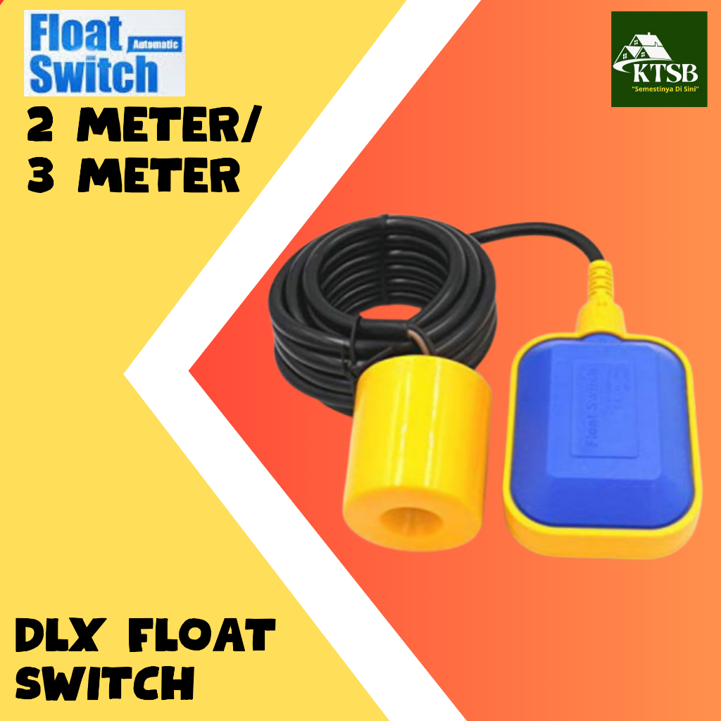 DLX FLOAT SWITCH 2 METER/ 3 METER / Water Tank level Controller | Shopee Malaysia