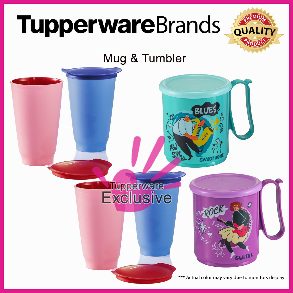 Jumbo Microwaveable Mug Tupperware Big Mug Tumbler Coffee Mug Cup Glass ...