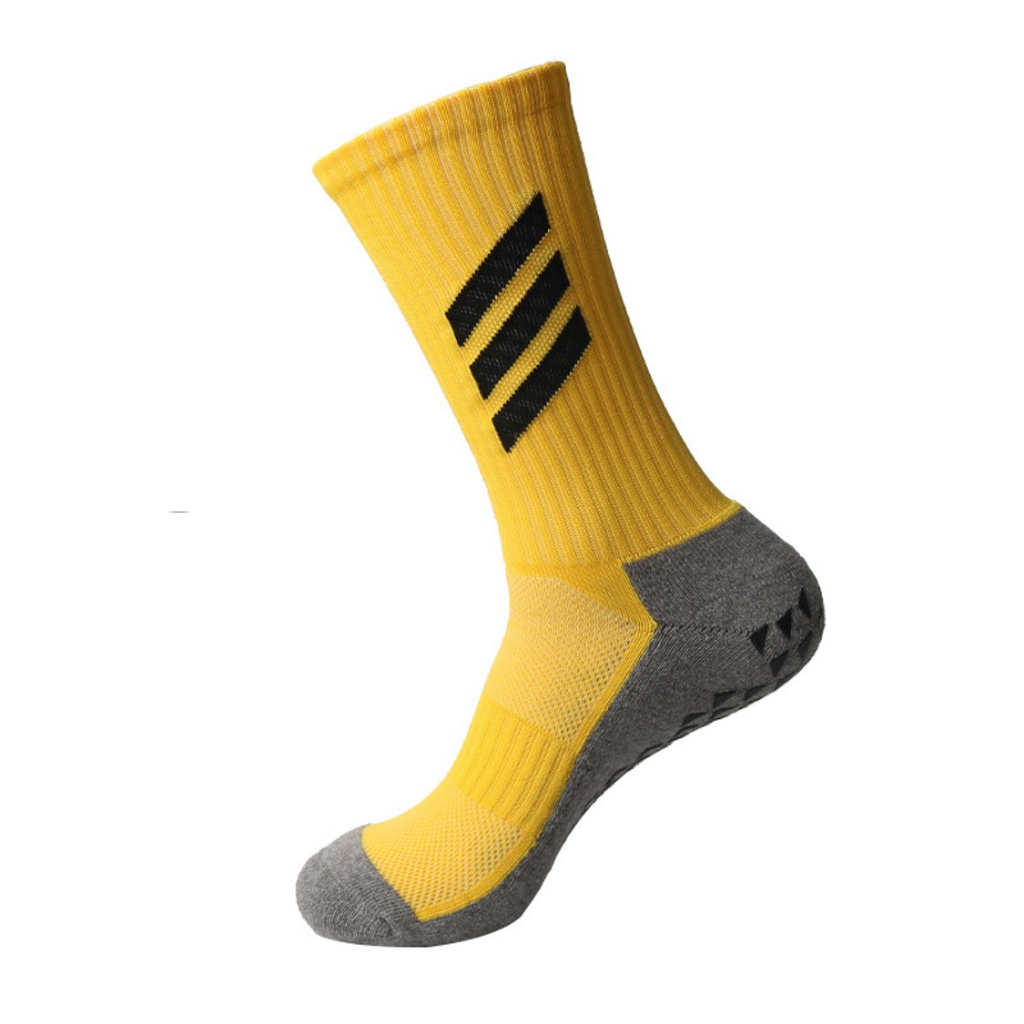 Anti Slip Sock Stokin Bola Grip Socks Takraw Hiking Futsal Soccer ...
