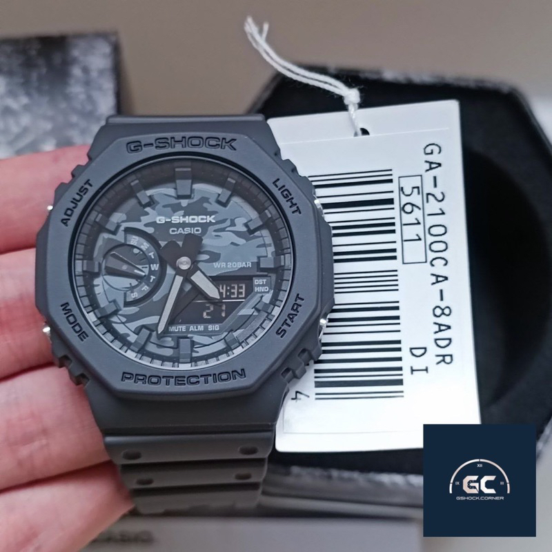 G-SHOCK ORIGINAL GA-2100CA-8ADR/GA-2100CA-8A/GA-2100CA/GA2100CA | Shopee Malaysia