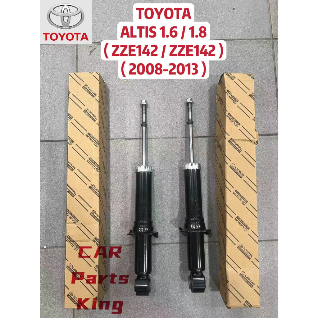 ( 100% ORIGINAL JAPAN ) TOYOTA ALTIS 1.6 1.8 ZZE141 ZZE142 REAR SHOCK ...