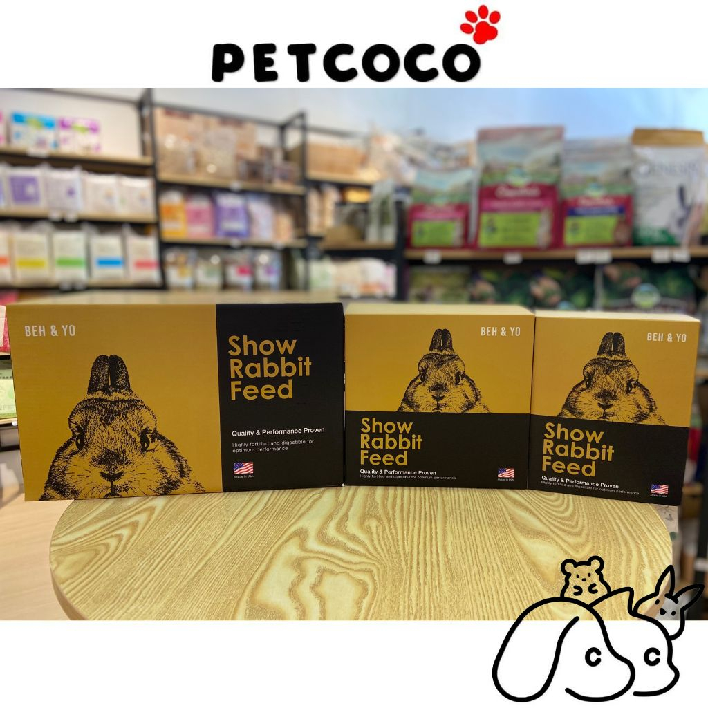 PetCoCo 🐾 Beh & Yo Show Rabbit Feed 600g 1.2kg 3.6kg | 兔子粮食 苜蓿草 ...