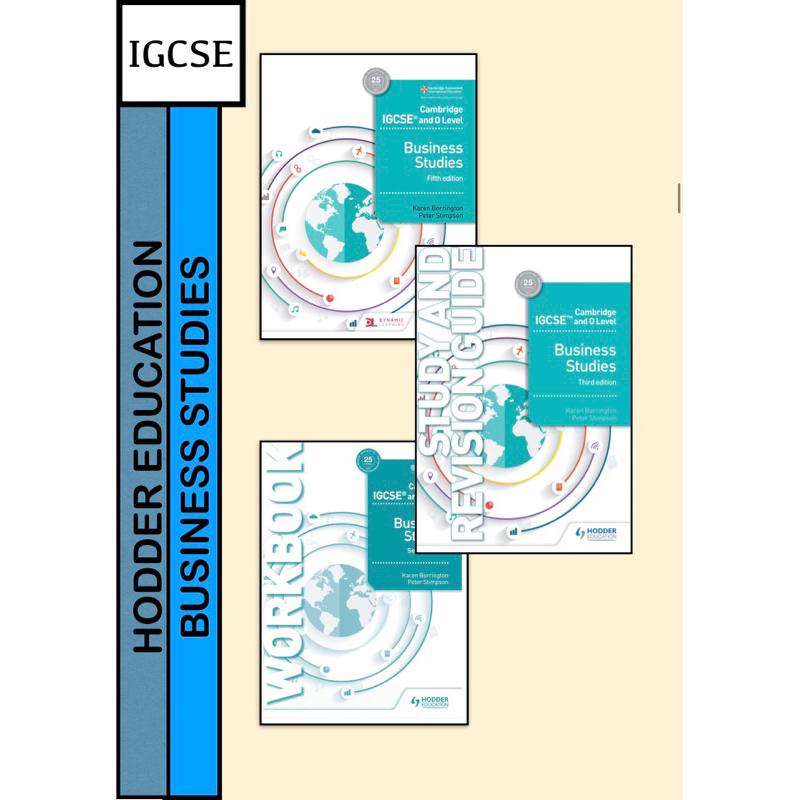 (PRINTED BOOK) IGCSE & O level Business Studies Textbook | Workbook | Revision Guide | Shopee ...