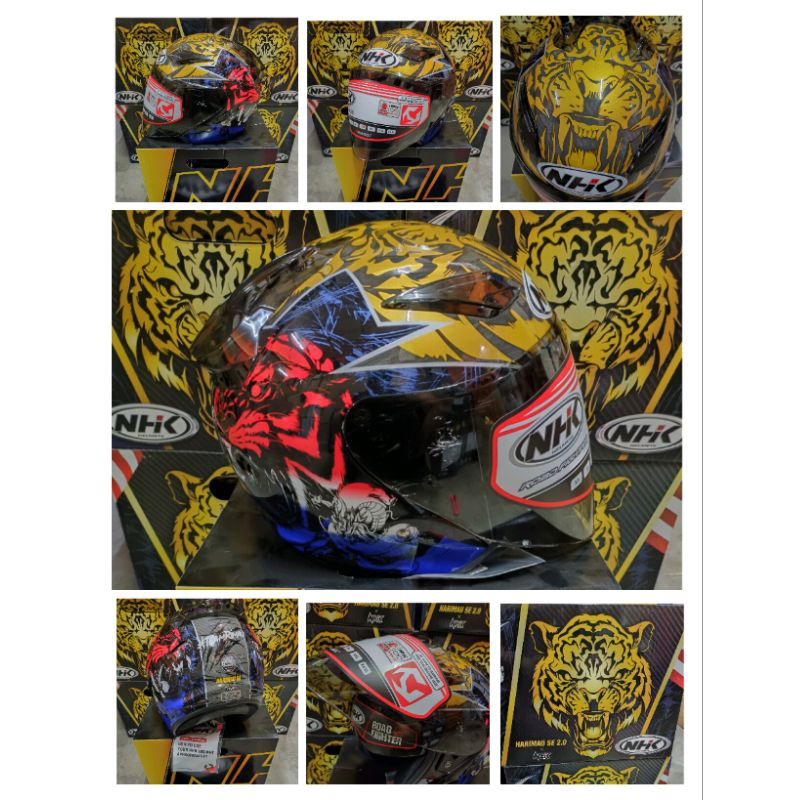 HELMET NHK R1 V2 HARIMUA SE 2.0 LIMITED EDITION | Shopee Malaysia