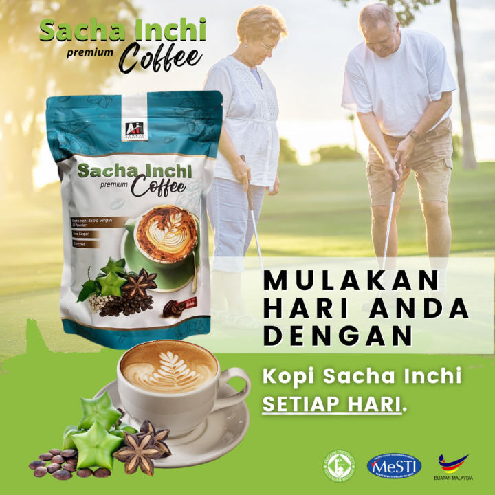 (VIRAL ITEM) AI KOPI SACHA INCHI GULA NANO 15SACHET | Shopee Malaysia